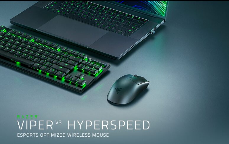 레이저 Viper V3 HyperSpeed 무선 마우스 특징 장점 스펙 알아보기